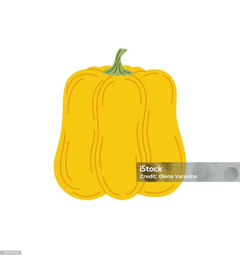 피망 신선한 야채 손으로 그린 간단한 낙서 그림 건강한 라이프 스타일 유기농 다이어트 음식 개념 전체 파프리카 식물 평면 스타일 메뉴 이미지 레시피 디자인 건강한 생활방식에