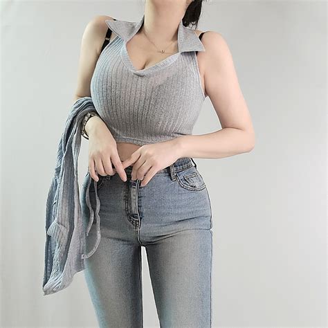 라이크위켄드 홀터 카라넥 백리스 골지 니트 나시 리본 숏 볼레로 가디건 세트 투피스