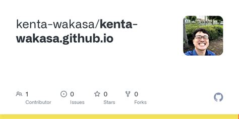 Github Kenta Wakasakenta