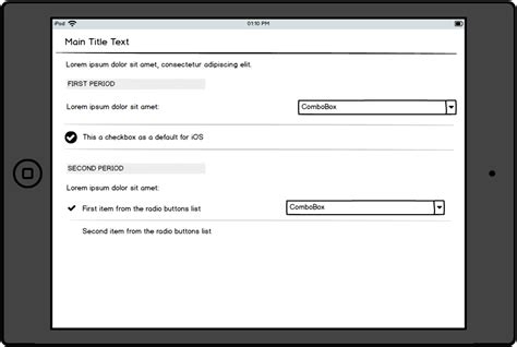 IOS List With Checkboxes And Radio Buttons Alternative User Experience Stack Exchange