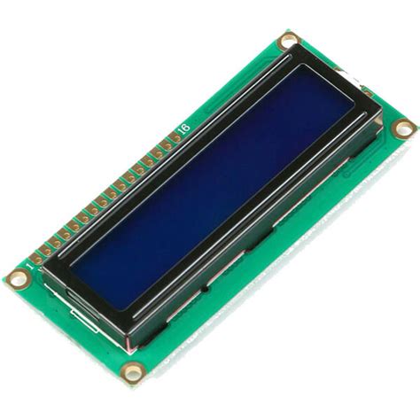 Lcd 1602 I2c символьный дисплей 16x2 синий купить по цене 286 грн в