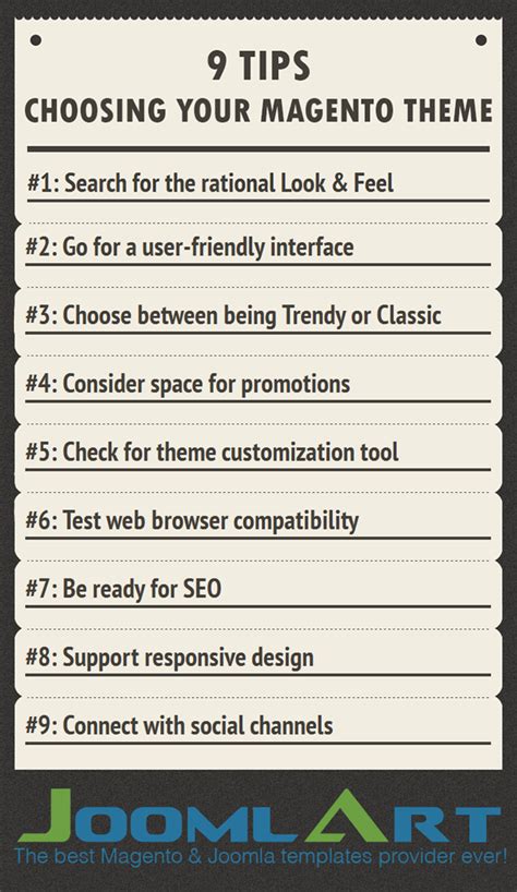 9 Tips To Choose A Magento Theme For Your Ecommerce Site Joomlart
