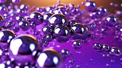 숨막히는 3d 그림 강철 거품과 반사 금속 슬러리가 있는 웅장한 보라색 배경 둥근 배경 구체 실버 서클 배경 일러스트 및 사진 무료 다운로드 Pngtree