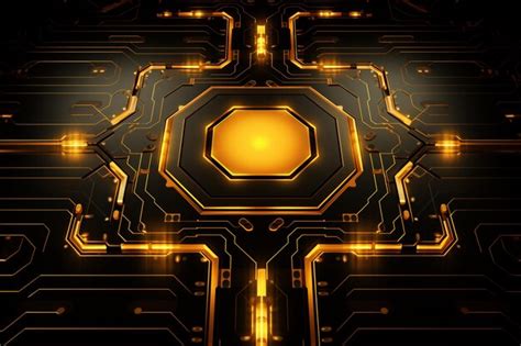 Premium Photo Abstract Techno Background