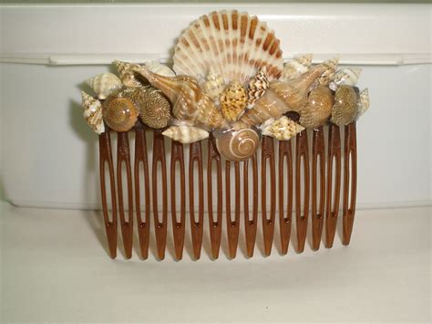Shell Hair Combs Earthly Designs
