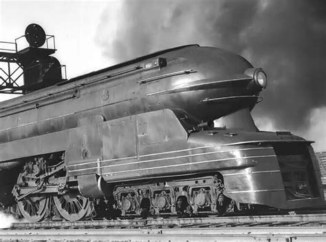 Pennsylvania Railroad 6 4 4 6 S1 Locomotive Old Machine Press Steam