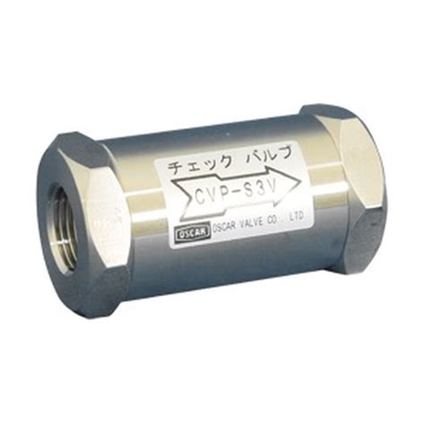 バルブを豊富に在庫CVP SN フルボアー逆止弁 SUS316 クラッキング圧7KPa バルブイシグロ webstation