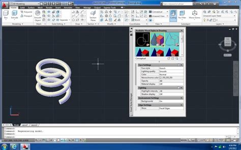 How To Draw A 2d Spring Page 2 Autocad 2d Drafting Object Properties And Interface