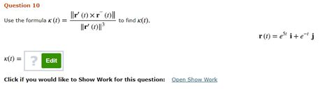 Solved Question 10 Use The Formula K T R T R 0 To