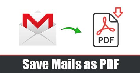 How To Save Gmail Messages As PDF Full Guide
