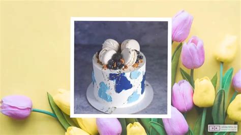 Элегантная открытка с днем рождения мужчине 76 лет — Slide