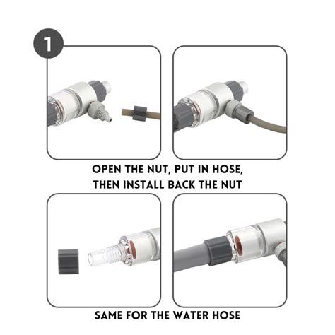 QANVEE Co Inline Diffuser Atomizer Super Fine Bubble Aquascape Carbon Dioxide External Diffuser