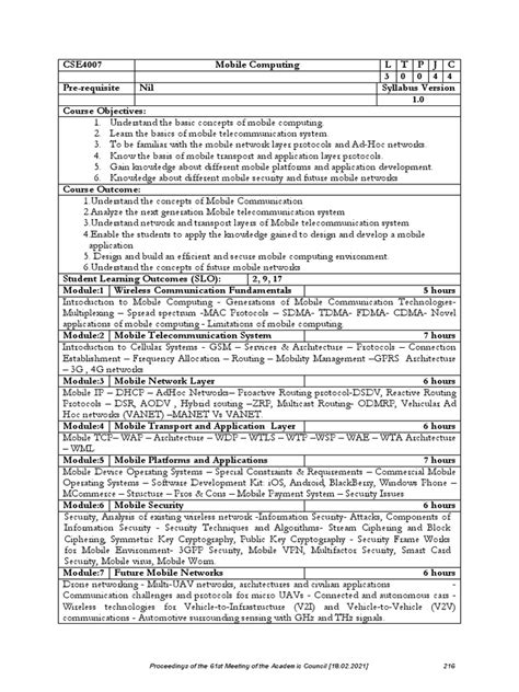 cse4007 mobile computing eth 1 0 37 cse4007 61 acp pdf