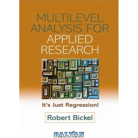 خرید و قیمت دانلود کتاب Multilevel Analysis For Applied Research Its Just Regression ترب