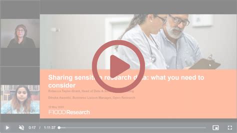 Event Sharing Sensitive Research Data What You Need To Consider