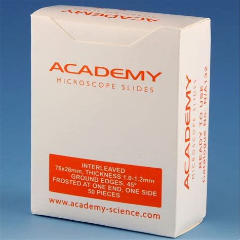 Slides Microscope Frosted One End 76 X 26mm 1 0 To 1 2mm Thick