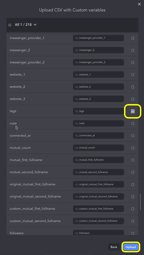 Custom Variables Linked Helper