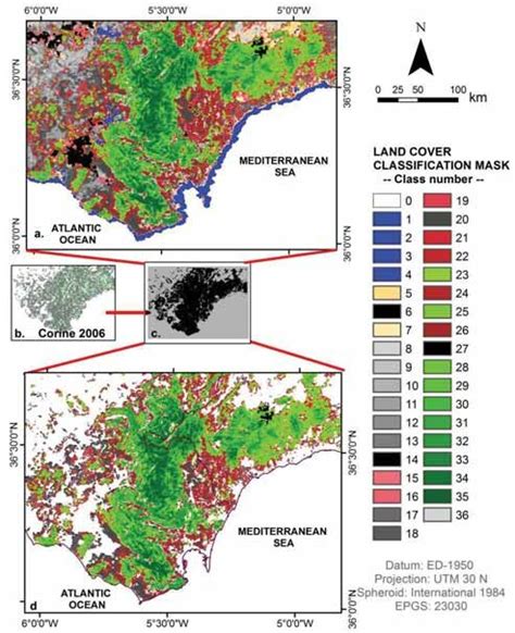 Land Cover Classes From Isodata Clustering A Selected Classification Download Scientific