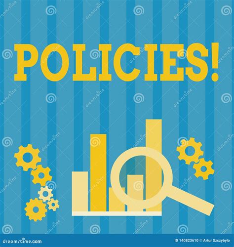Handwriting Text Policies Concept Meaning Business Company Or