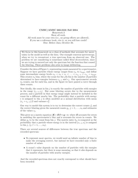 Scientific Computing I Homework 3 Amsc 660 Docsity