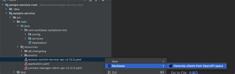 Backbase Service Toolkit Intellij Docs