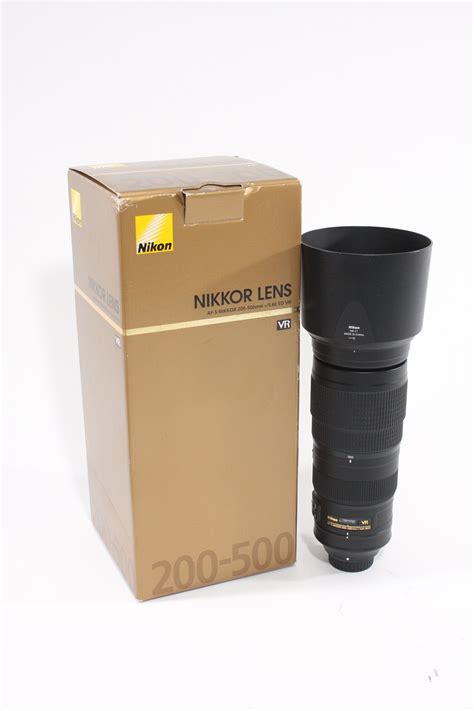 Nikon AF-S 200-500mm F5.6E ED VR – Camera Exchange