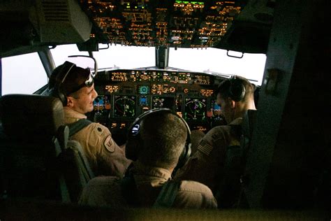 Check Out This Cockpit View Inside Our P 8a Poseidon Aircraft During A