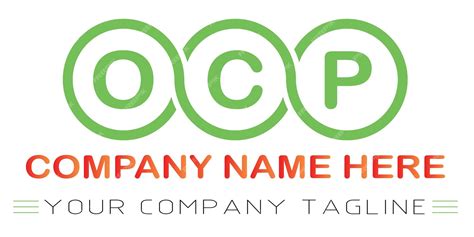 Premium Vector Ocp Letter Logo Design