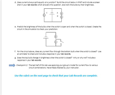 Solved D Does Current Always Split Equally Of A Junction