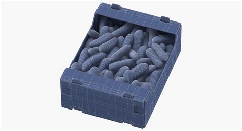 커비 오이를 가진 마분지 전시 상자 03 3d 모델 49 Max Obj Ma C4d Fbx Free3d