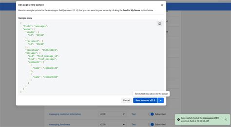 Facebook Webhook Issue Message Test Event Not Triggering Stack Overflow
