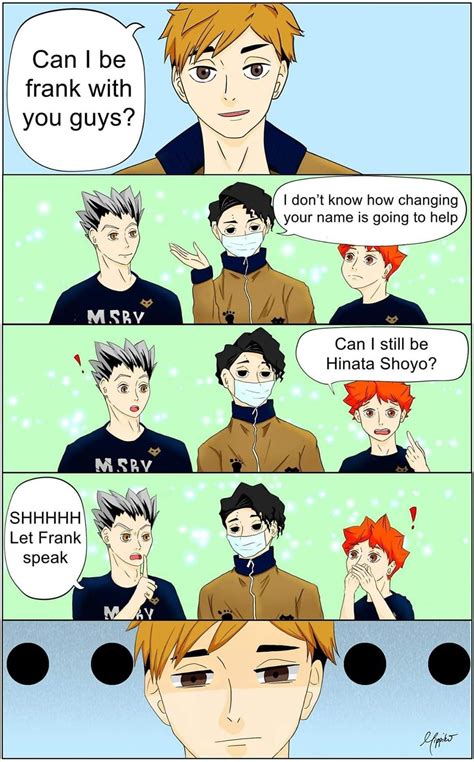 Atsumu Bokuto Sakusa And Hinata 😁 Haikyuu Characters Haikyuu Anime