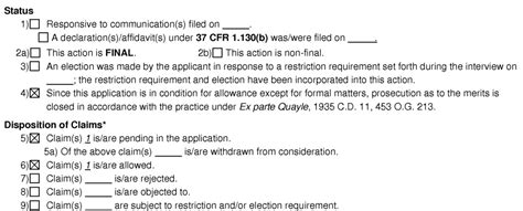 What Is Ex Parte Quayle Action