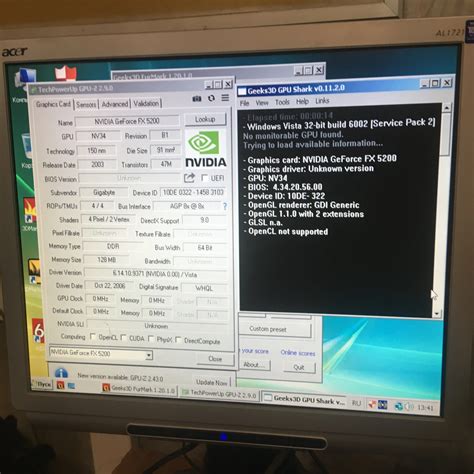 Geforce Fx 5200 Windows 7