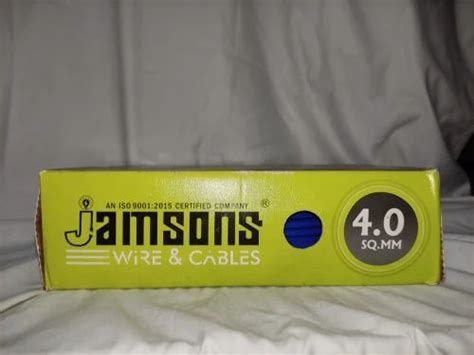 400mm Jamsons Multistand Housing Wire 90 Mtr 4 Sqmm At Rs 2935roll