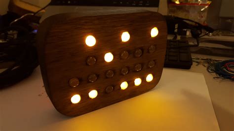 Beautiful Arduino Binary Clock 6 Steps With Pictures Instructables