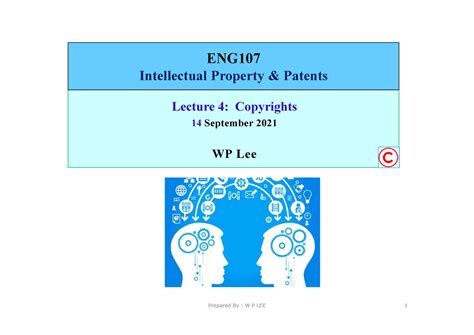 ENG Lec Copyrights September Lecture Copyrights September WP