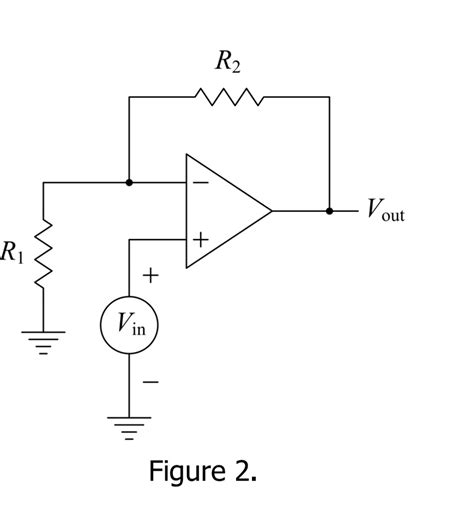 Solved Design The Circuit In Figure 2 To Achieve A Voltage Gain Of 5 Â