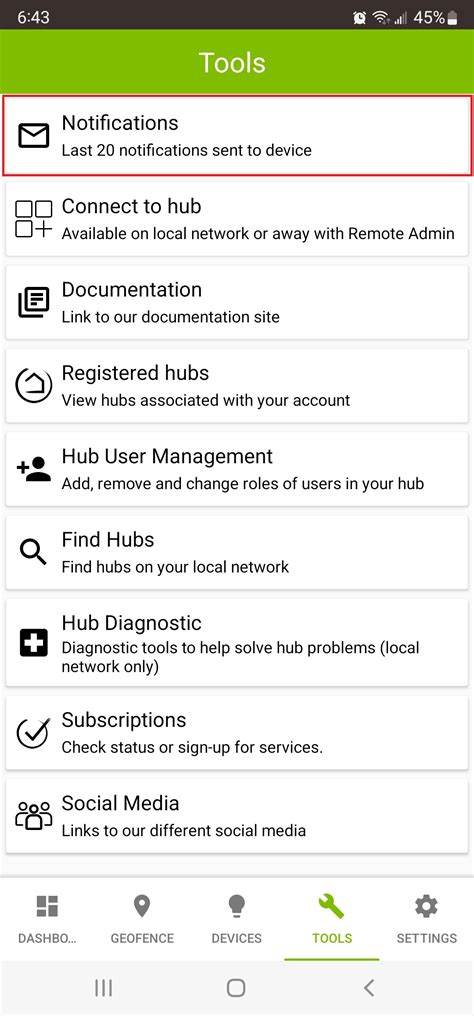 send messages doesn t work mobile device issues devices hubitat
