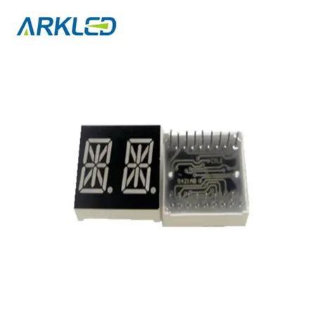 054 Inch Two Digits Led Display 14 Segment Orange Color High Quality 054 Inch Two Digits Led