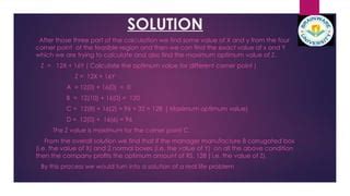 Graphical Solution In LPP Along With Graphs And Formula PPTX Computer Software And