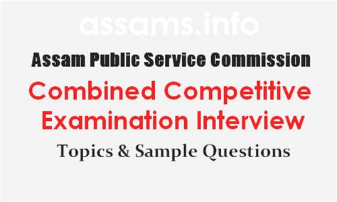What To Expect In APSC Interview