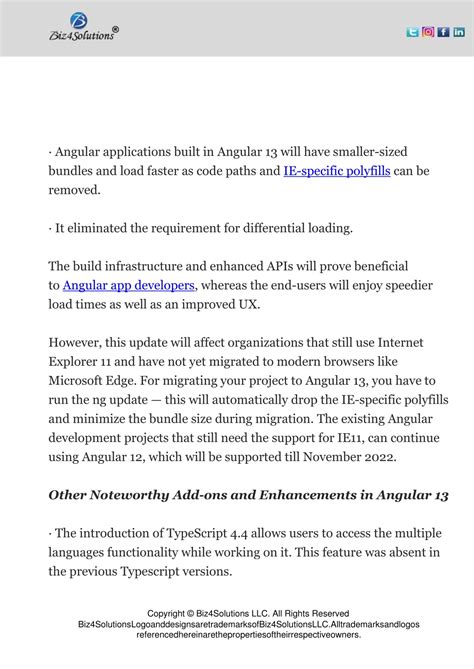 ppt angular 13 noteworthy add ons enhancements and modifications