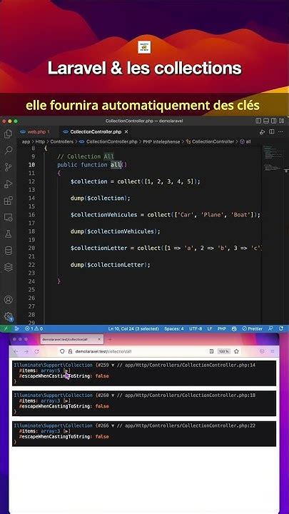 Shorts Laravel Augmente Tes Skills En Maîtrisant Les Collections La