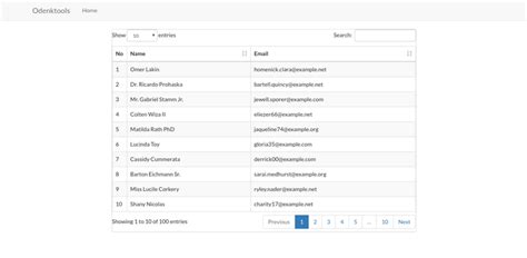 Jquery Datatables And Laravel 6x Pagination Odenktools