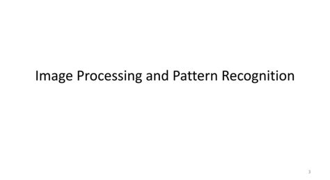 Introduction To Image Processing And Pattern Recognition Pptx Photo Editing Software
