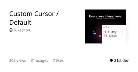 21st dev discover share and craft ui components