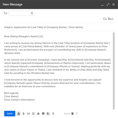 Write A Job Application Email That Will Get You Hired Merojob Merojob