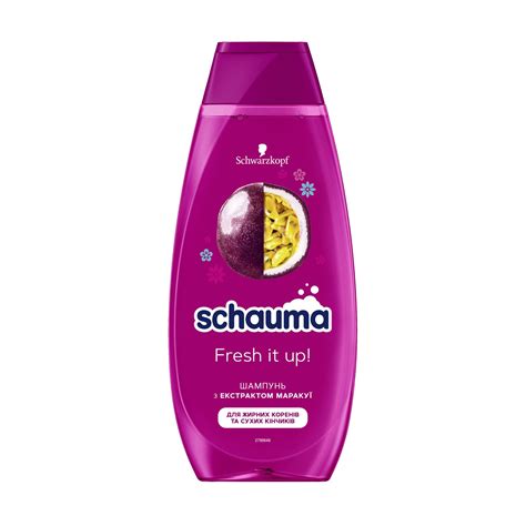 Шампунь Schauma для волосся, що швидко жирніє на коренях і сухе на ...