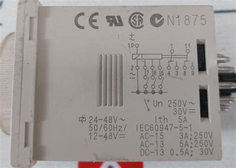 Omron H3cr A Multifunction Timer 0 30 Sec Aeliya Marine